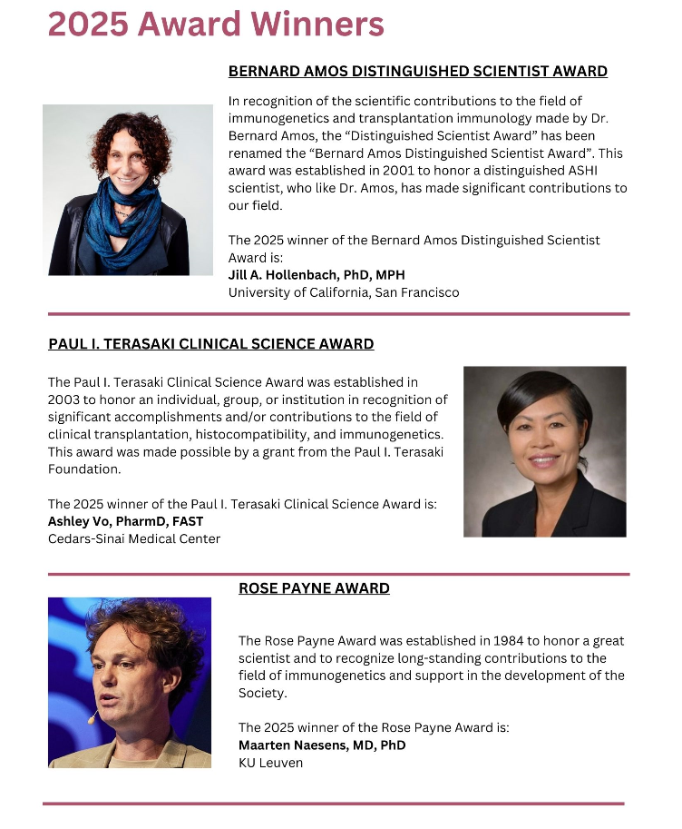 2025 Award Winners